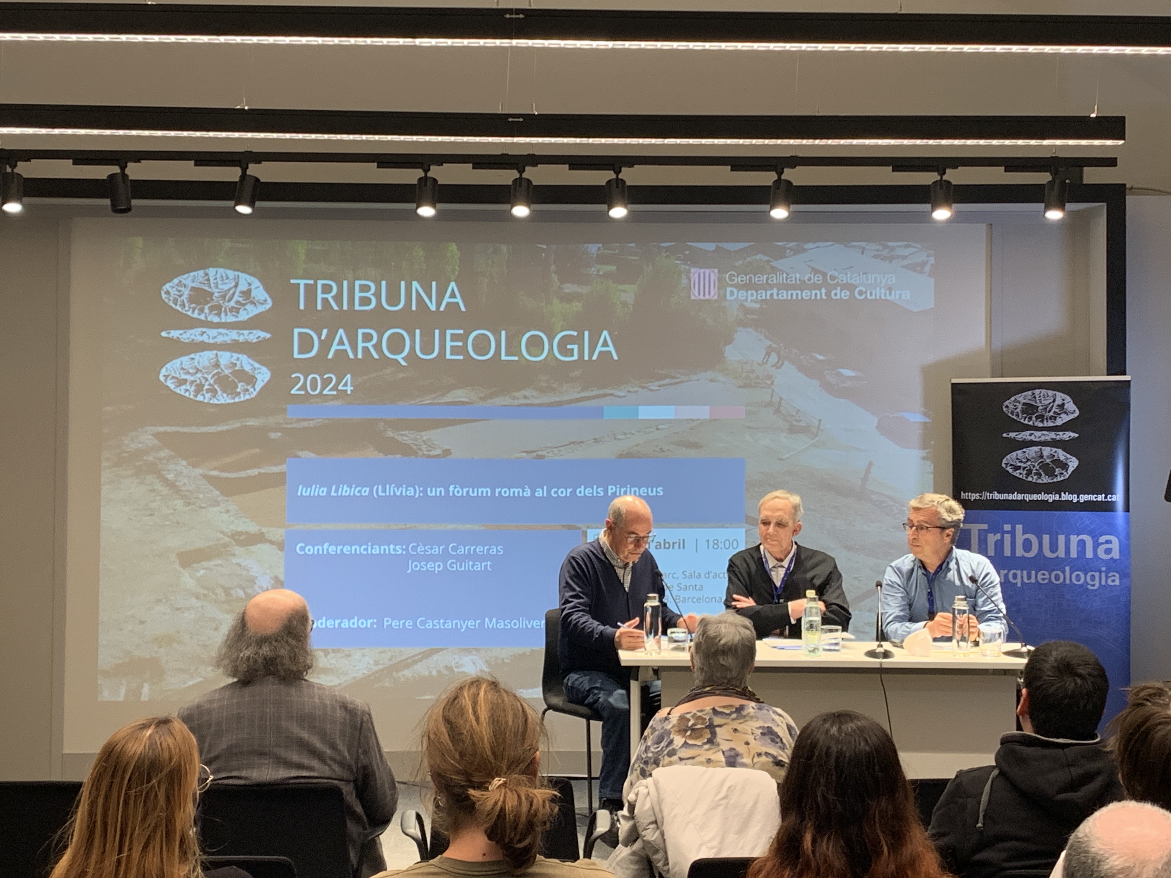 Vídeo de la conferència de la Tribuna d’Arqueologia 2024 “Iulia Libica ...